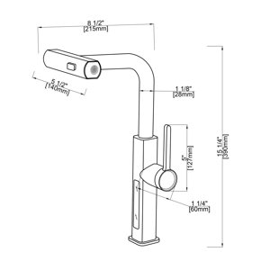 Lefton Single Handle Kitchen Faucet with Accessories & Reviews | Wayfair