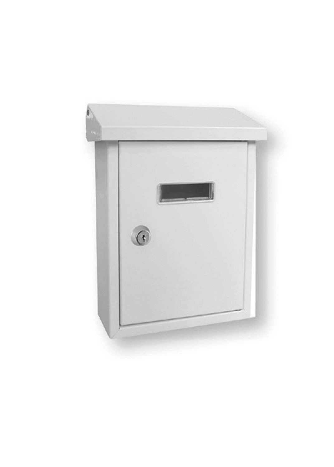 Pad Liquidators Weatherproof Wall Mount Locking Mailbox, Galvanized ...