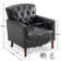 Lark Manor Catiria 30" W Faux Leather Armchair & Reviews | Wayfair