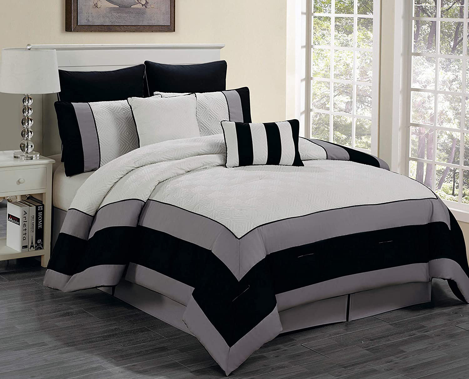 Home Textile Inc Reversible Comforter Set & Reviews | Wayfair