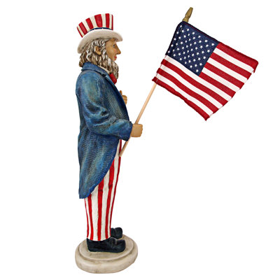 Design Toscano Uncle Sam Yankee Doodle Dandy Statue & Reviews | Wayfair