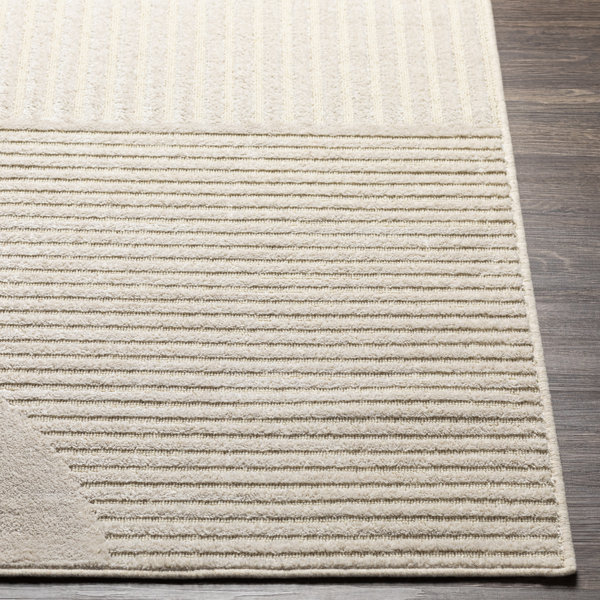 AllModern Courtyard Cream Rug & Reviews | Wayfair