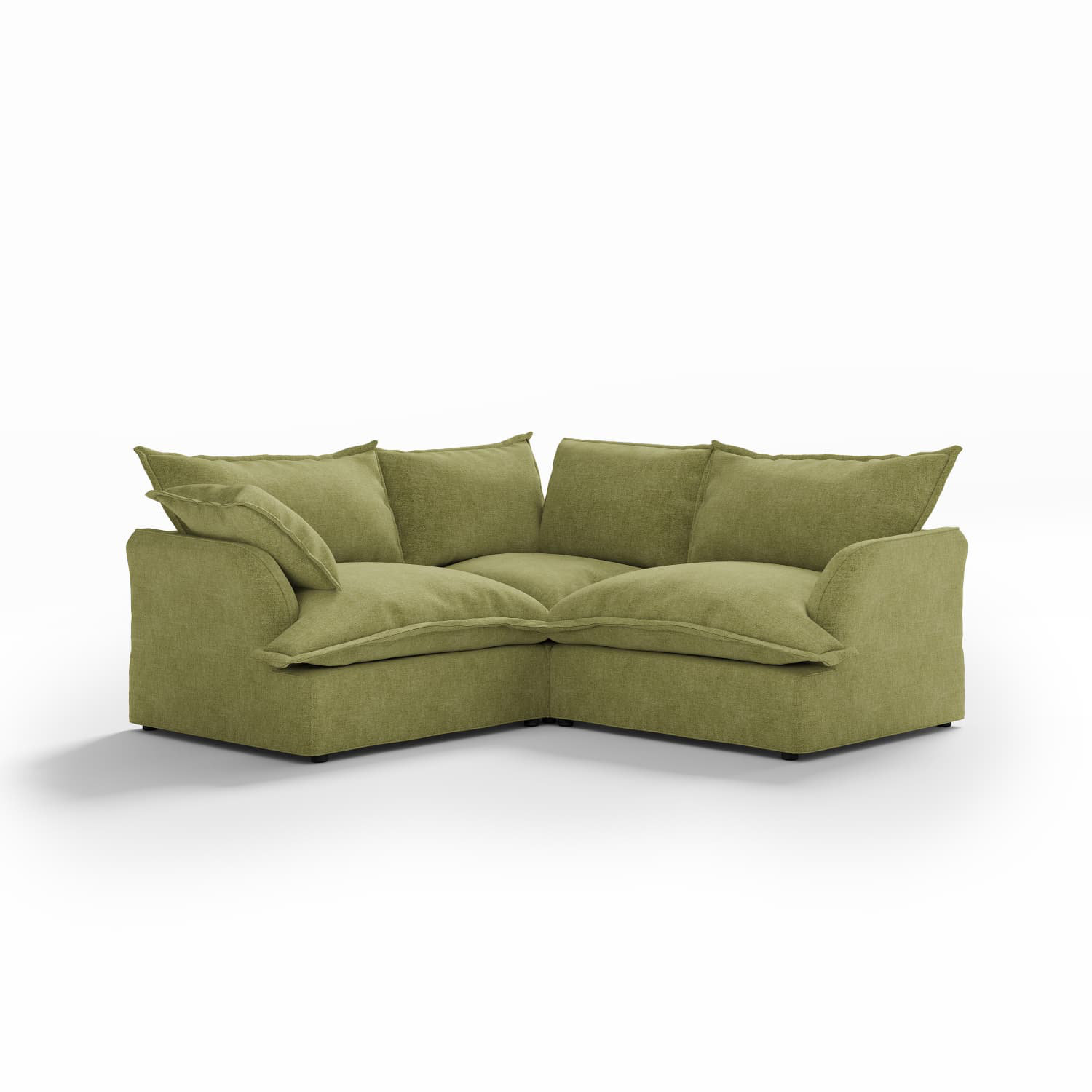 Hokku Designs Chanh Modular Sectional Sofa Couch, Cloud Sofa Comfy Down ...