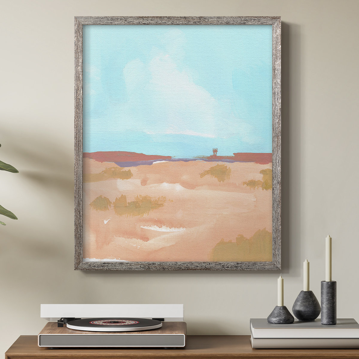 Ophelia & Co. Wide Open Spaces II Framed Print - Solid Wood | Wayfair