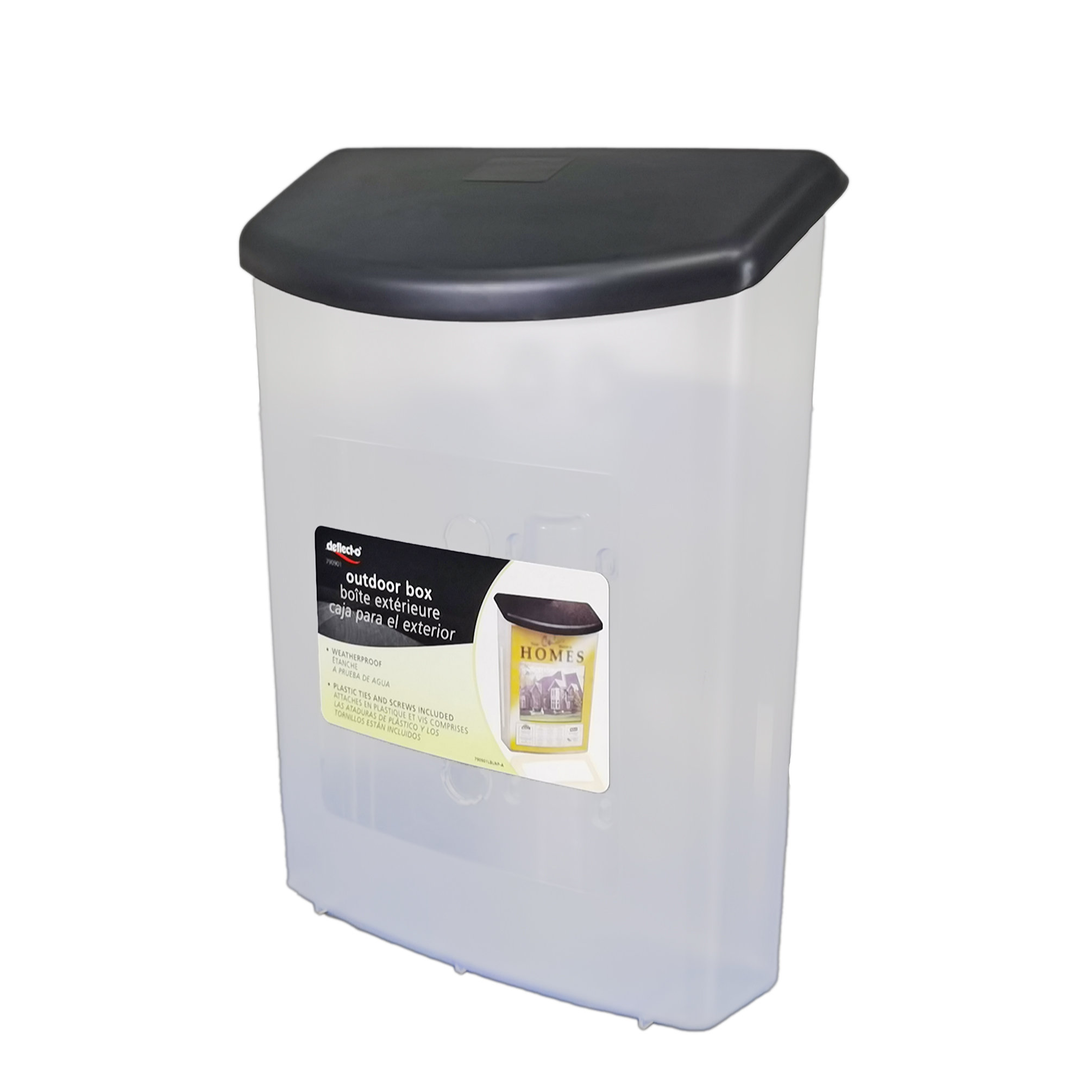 FixtureDisplays Outdoor Real Estate Listing Holder 8.5X11 (Slight Curve ...