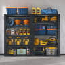 Rebrilliant 5 Tier Adjustable Heavy Duty Metal Garage Storage Shelves ...