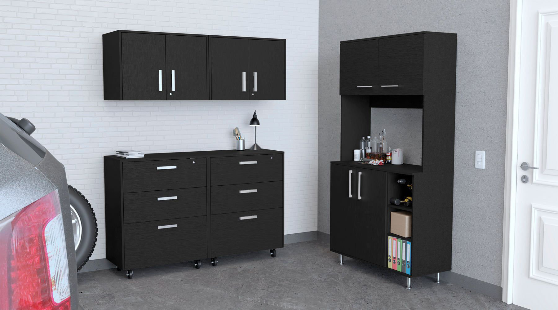 Latitude Run® Kinzair 5 Piece Storage System - Wayfair Canada