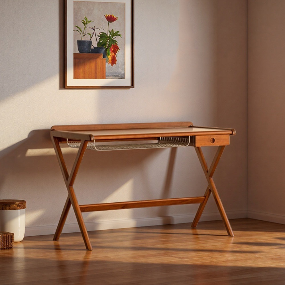 Orren Ellis Creative Design Vintage Boxwood Writing Desk | Wayfair