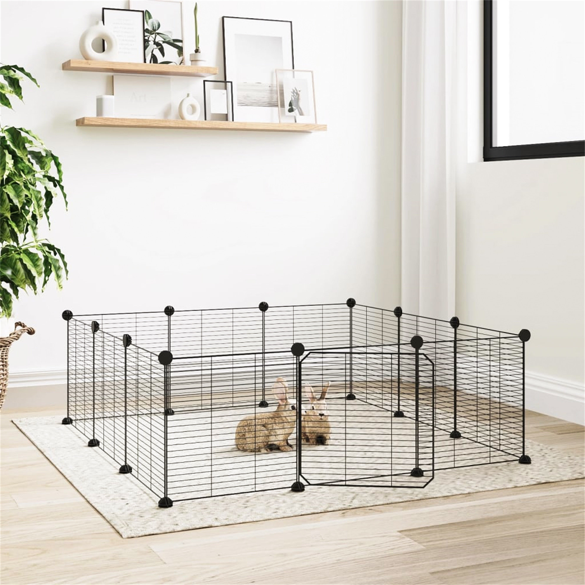 Archie & Oscar Becket Rabbit Playpen | Wayfair.co.uk
