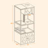 Archie & Oscar™ Kimmel 58" Cat Condo with Litter Box Enclosure and ...