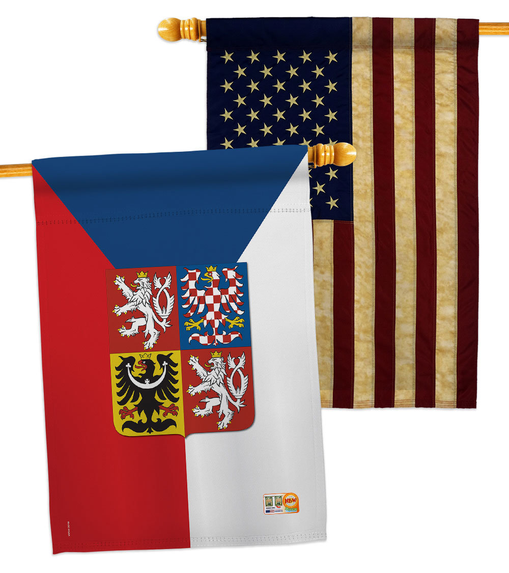 Breeze Decor 2-Sided Polyester 3'3 x 2'2 ft. House Flag | Wayfair