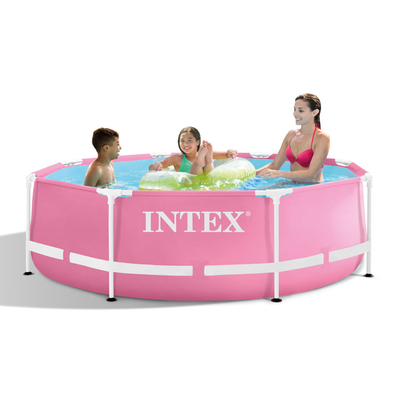 Intex 2.5ft x 8ft Plastic Frame Set Pool & Reviews | Wayfair