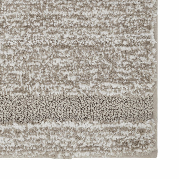 Ebern Designs Heathered Hotel Bath Rug Runner, 20" x 60" & Reviews ...