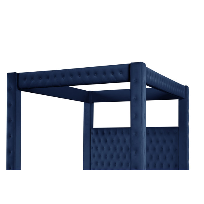 House of Hampton® Janeece Upholstered Canopy Bed | Wayfair