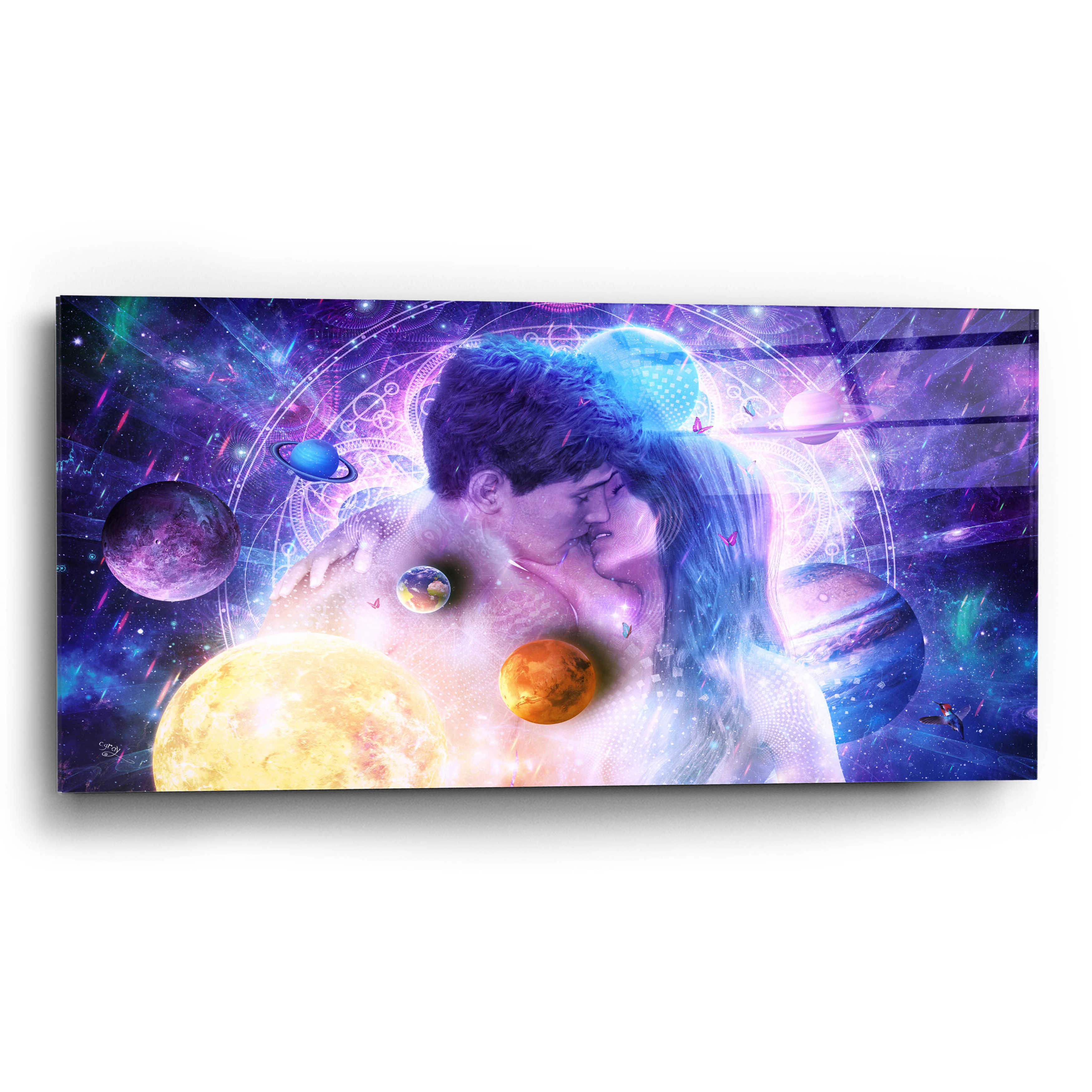 Trinx ''Endless Moment'' By Cameron Grey Acrylic Glass Wall Art ...