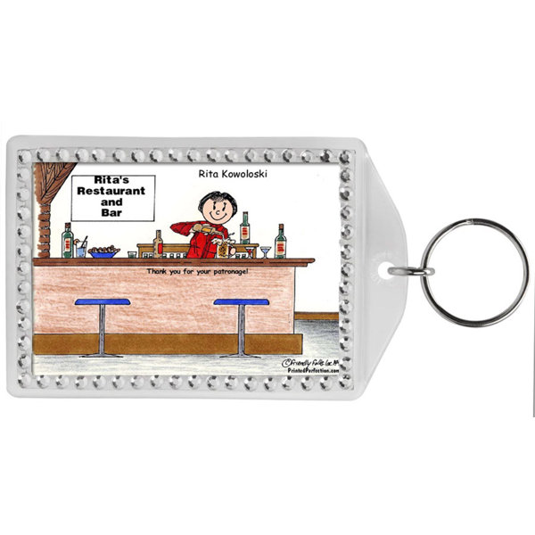 Printed Perfection Personalized Friendly Folks Bartender - Female ...