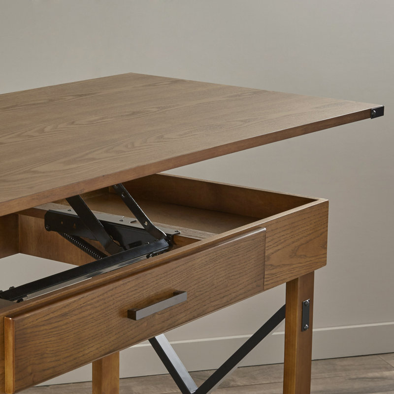 17 Stories Height Adjustable Standing Desk & Reviews | Wayfair