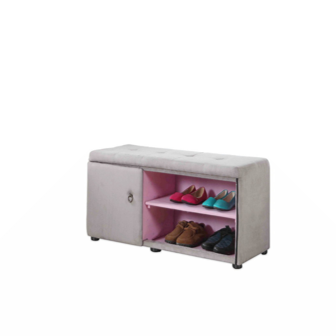 Latitude Run® 18" Tall Storage Ottoman | Wayfair