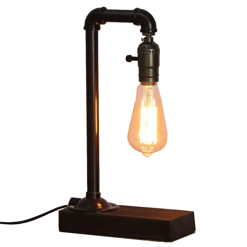 CELLPAK Table Desk Lamp Bedside Nightstand Light with Metal body ...