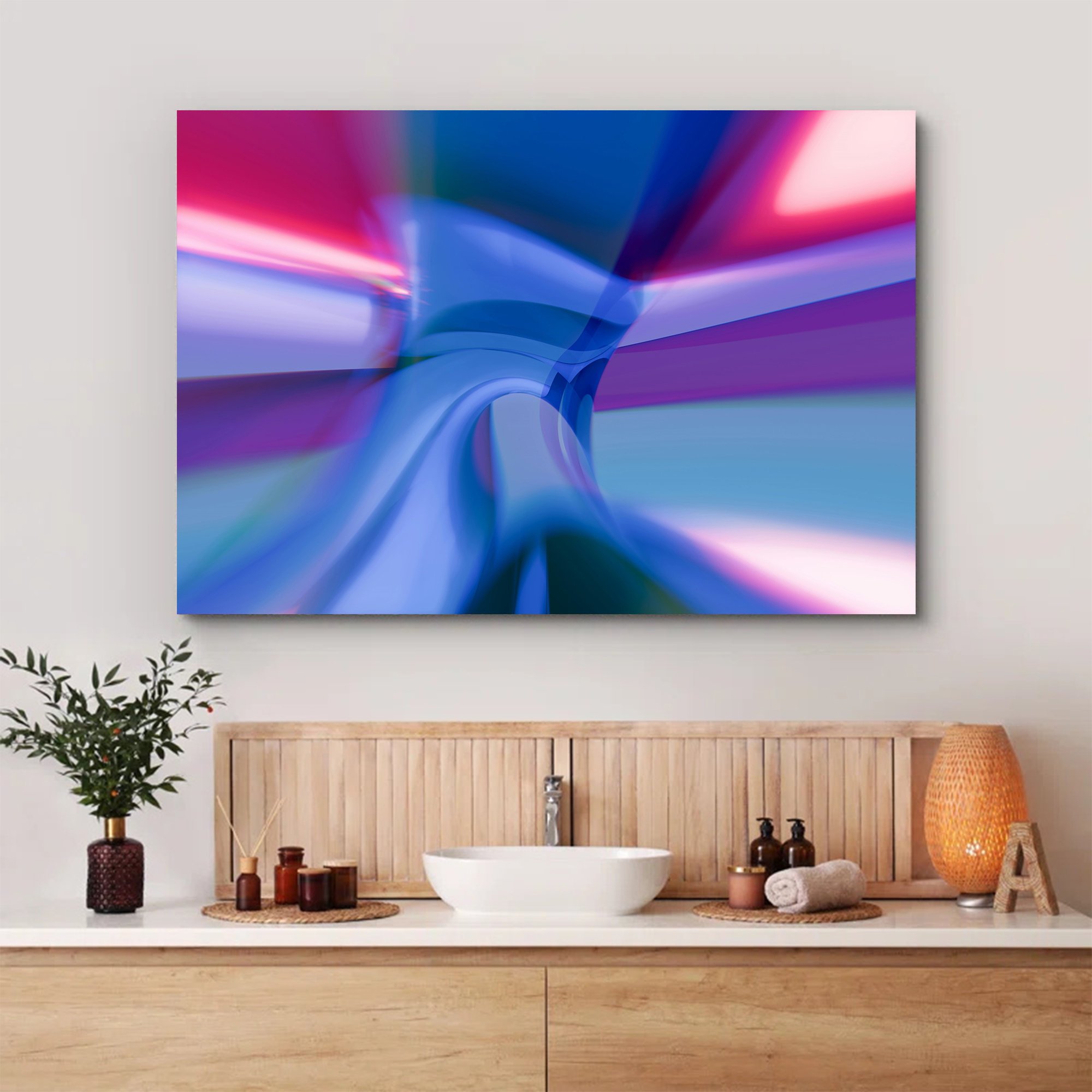 Wrought Studio™ Colorful Abstract Swirls for Modern Art Decor | Wayfair