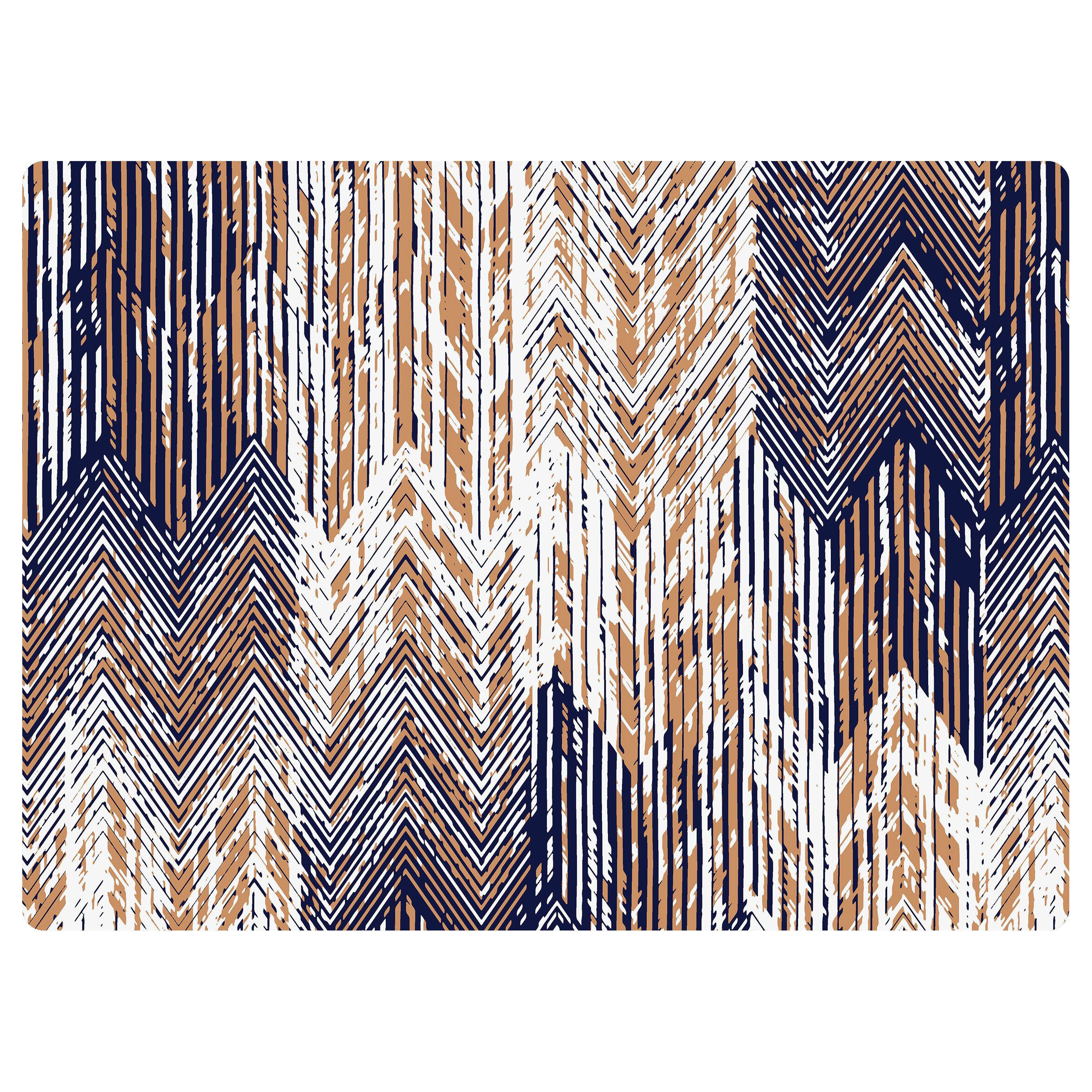 Matterly Geo Texture 35 in. x 47 in. 9 to 5 Desk Chair Mat | Wayfair