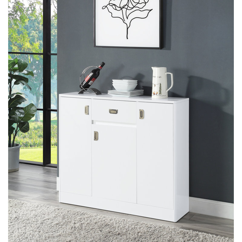 Latitude Run® Stylish Server Entryway Cabinet Console Cabinet Entry ...