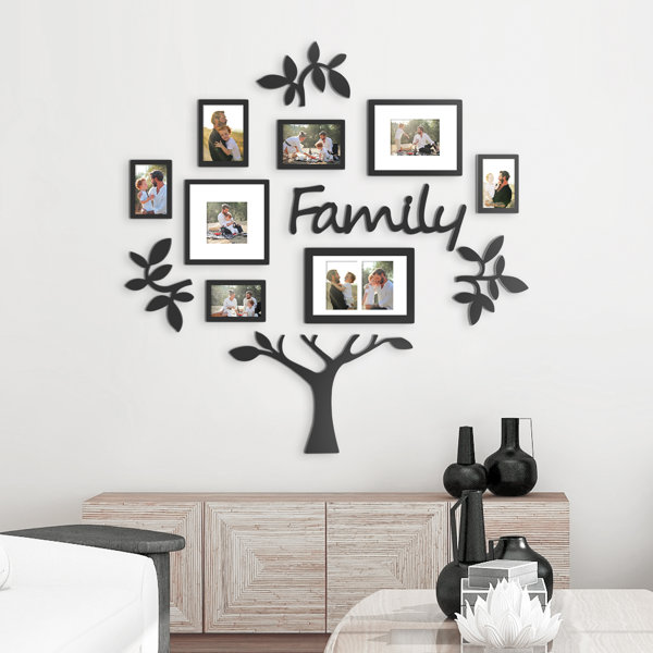Red Barrel Studio® Guruvansh Family Picture Frame, Collage Wall Frame ...