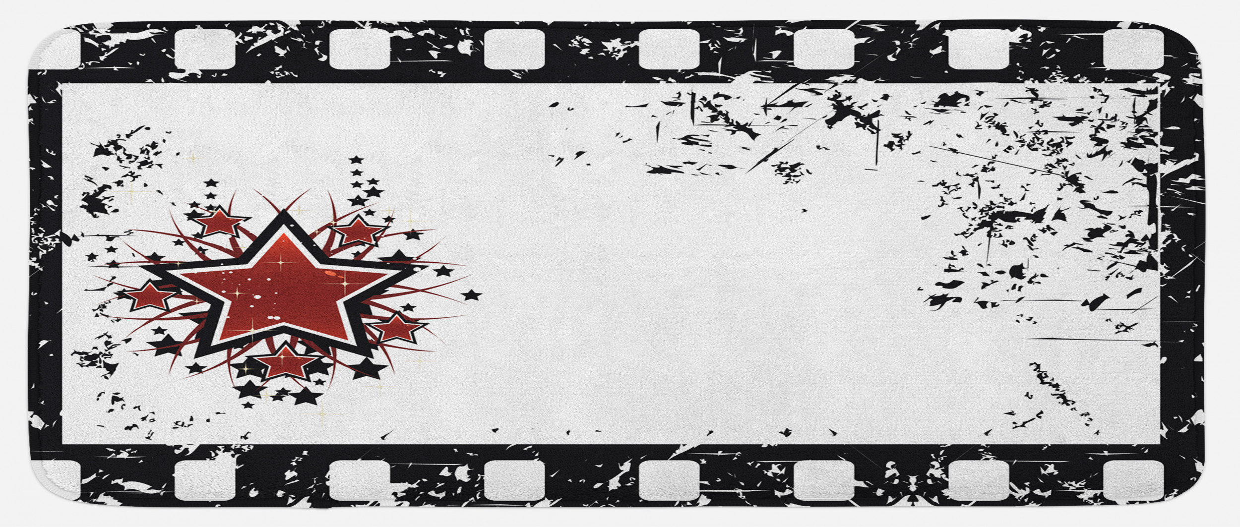 East Urban Home Movie Theater Kitchen Mat | Wayfair