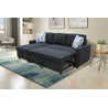 Ebern Designs Sebella 83" Wide Reversible Sleeper Corner Sectional ...