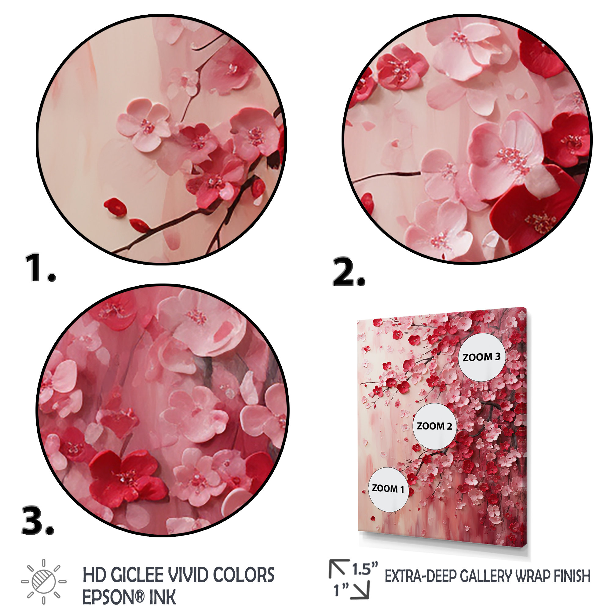 Winston Porter Pink Cherry Orchard Tree In Bloom 4 - Cherry Wall Art ...