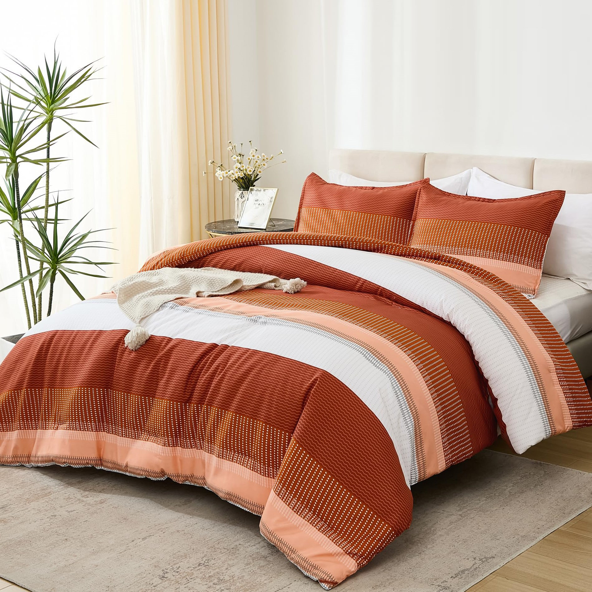 Oltof Polyester Comforter Set | Wayfair