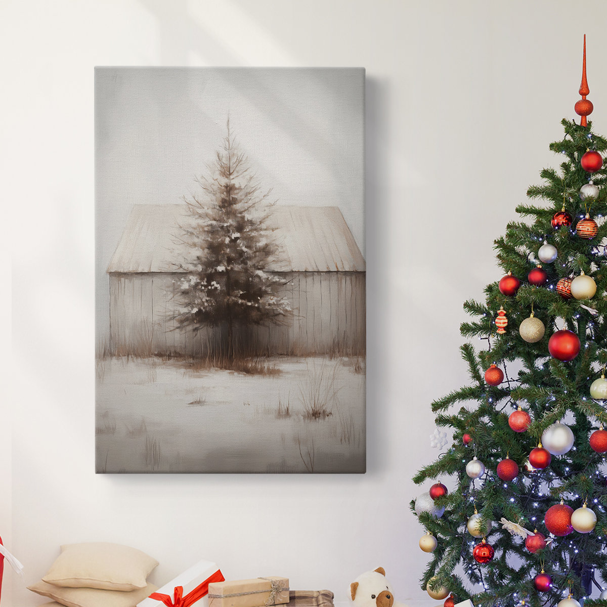 Ophelia & Co. Christmas Holiday Art - Gallery Wrapped Canvas-Series 2 ...