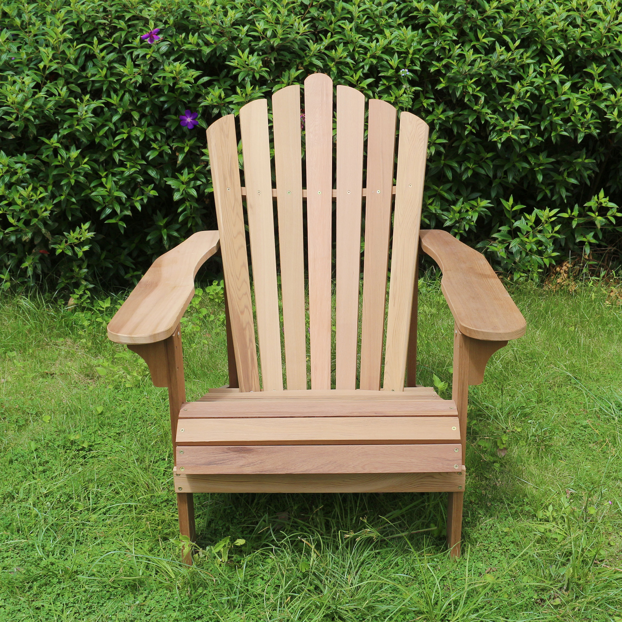 Rosecliff Heights Hillary Western Red Cedar Adirondack Chair & Reviews ...
