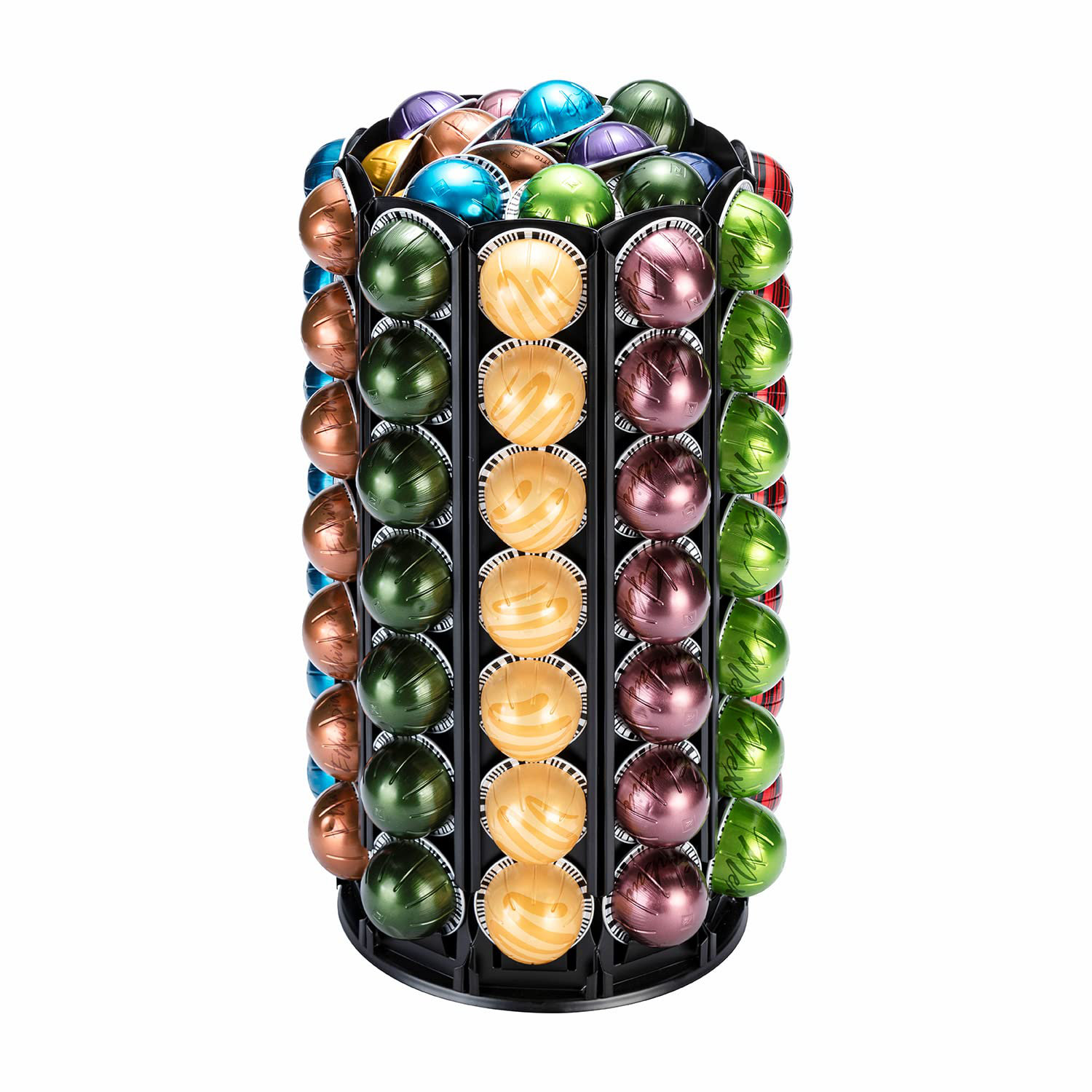 JIELESHANGMAO Nespresso Pod Holder Coffee Pod Carousel For Vertuo Pod ...