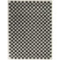 Walker Checkered Burnt Orange/Cream Shag Area Rug & Reviews | AllModern