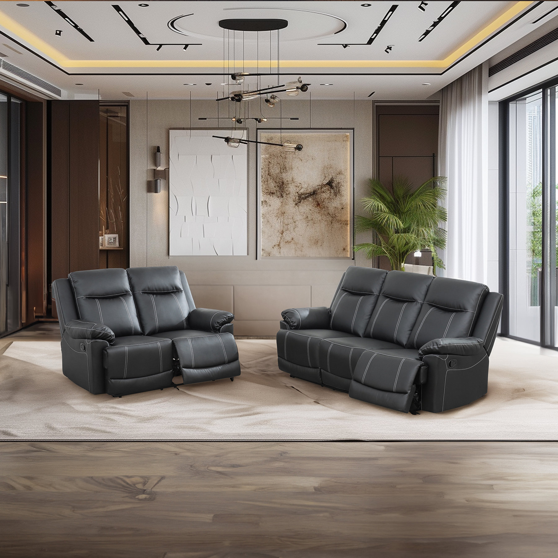 Latitude Run® Bernadien 2 Pieces Living Room Set - Wayfair Canada