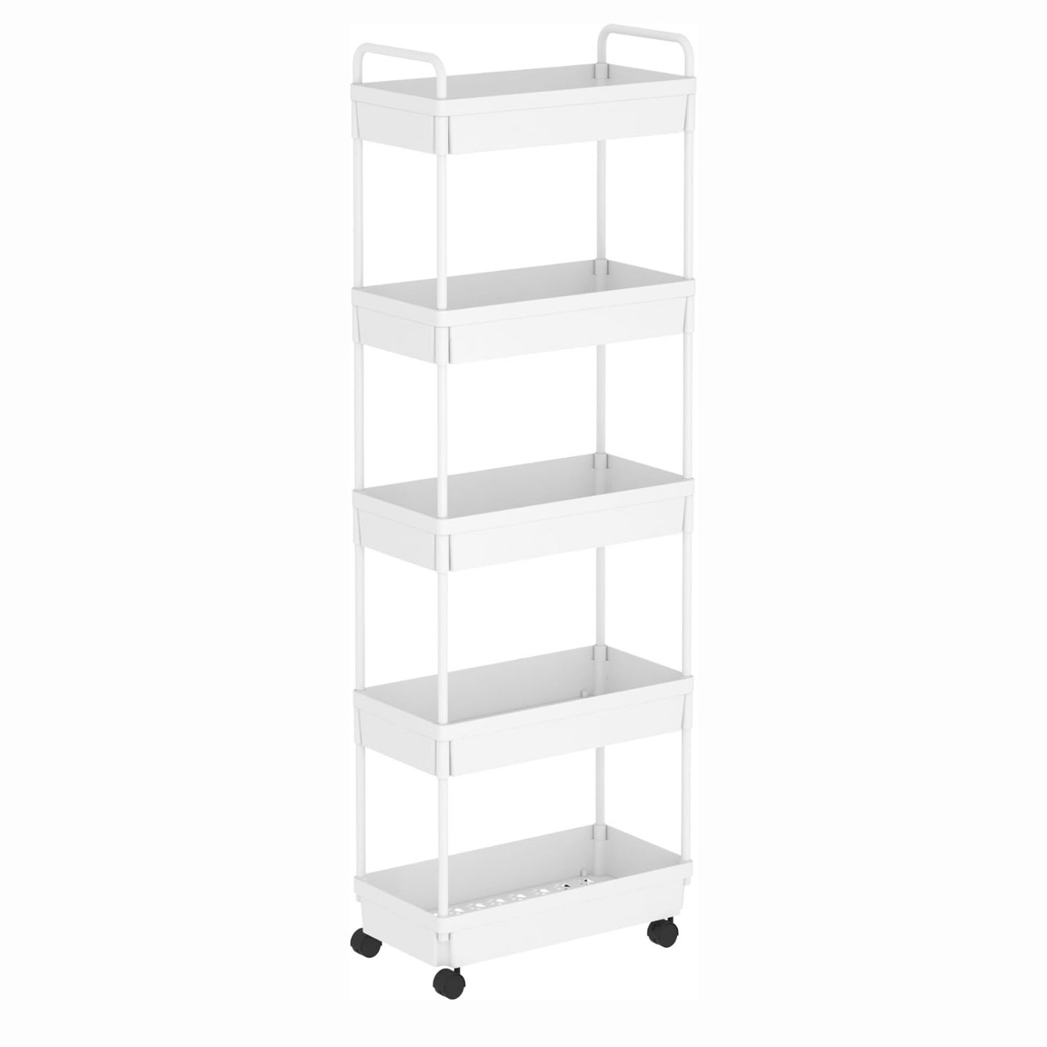 Ameriwood 5-Tier Rolling Storage Cart | Wayfair