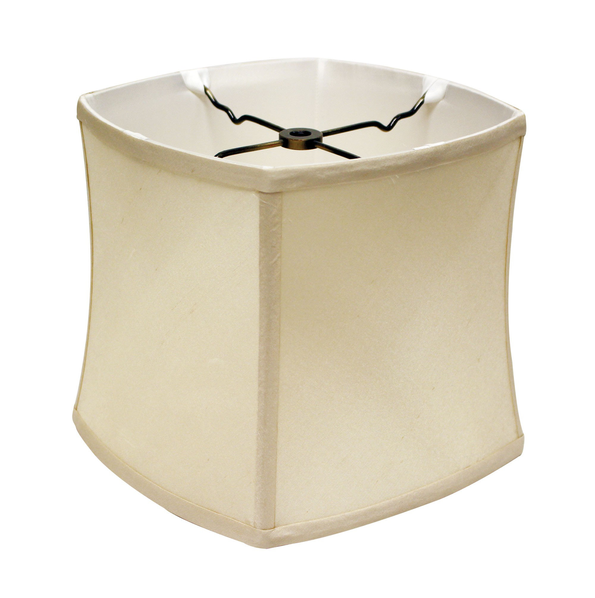 Red Barrel Studio® Ivory Soft Box Pongee Silk Lampshade | Wayfair