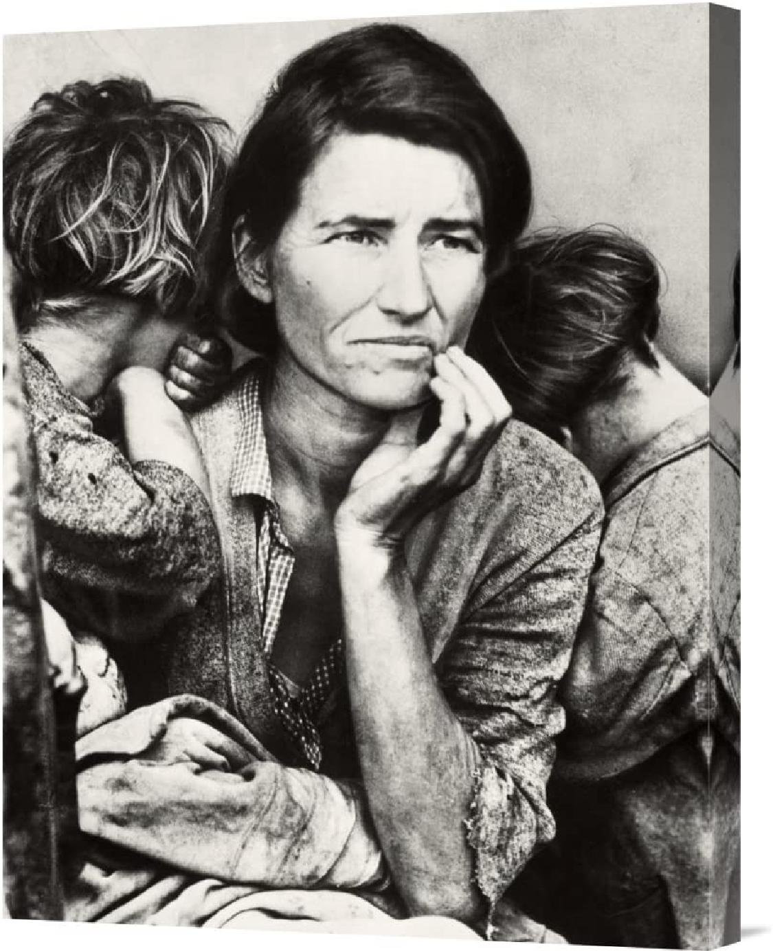 Dorothea Lange Migrant Mother Contact Sheet