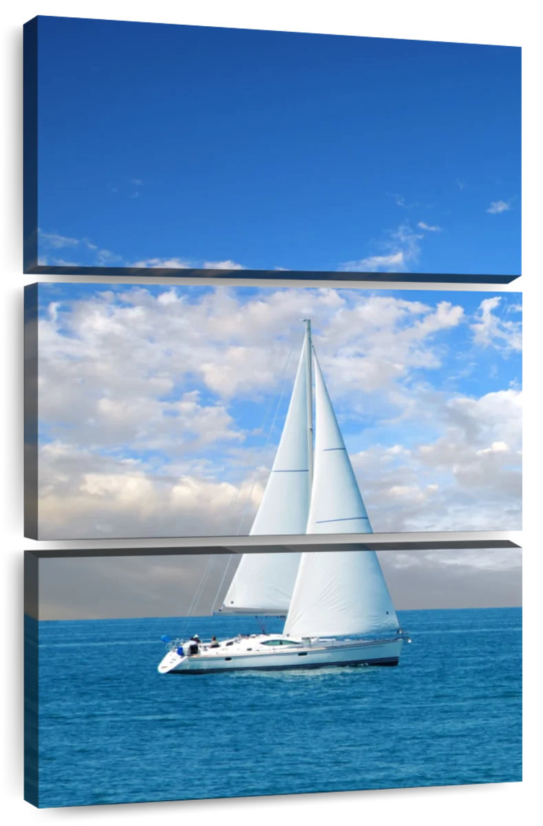 Ebern Designs Mehar Modern Sailboat | Wayfair