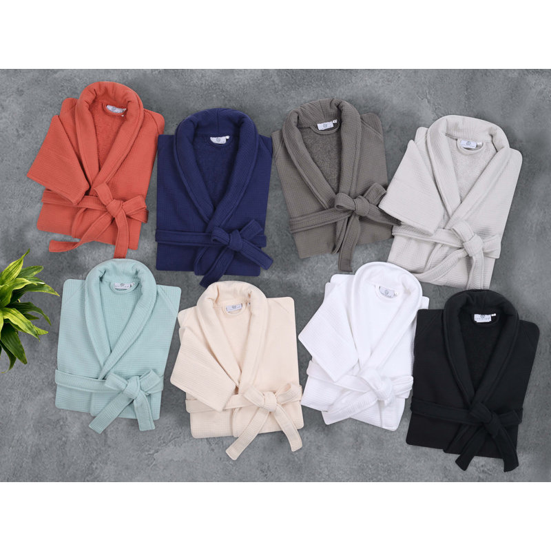 Eider & Ivory™ McPhail Waffle Weave Honeycomb Cotton Soft Plush ...