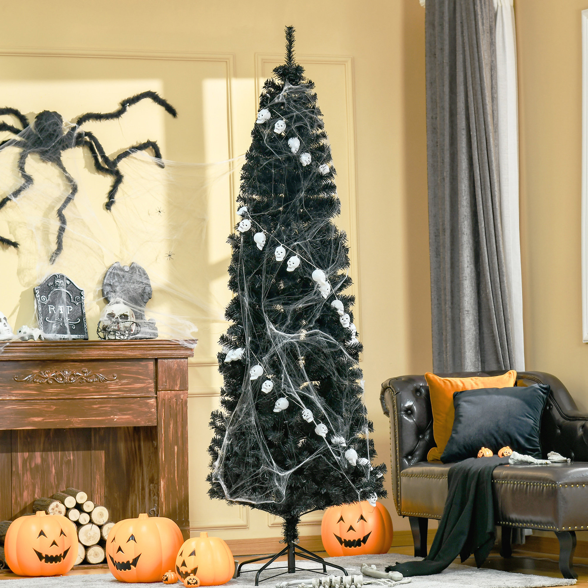 Ivy Bronx Artificial Christmas tree without any decoration | Wayfair