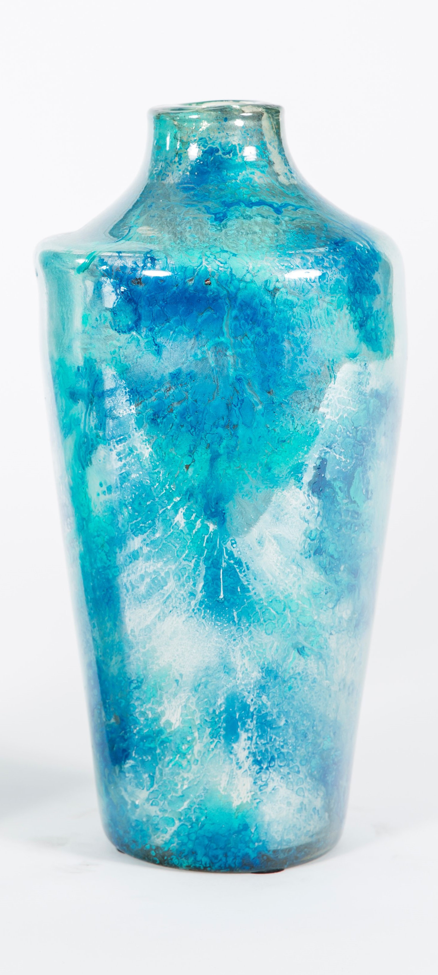 Prima Design Source Watson Blue 16" Glass Table Vase - Wayfair Canada