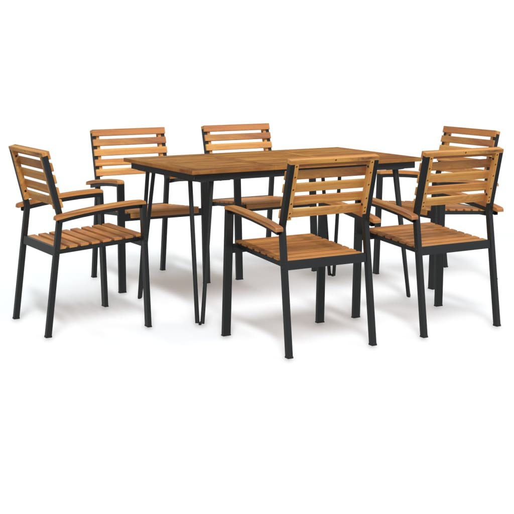 Hokku Designs Cornatzer Rectangular 6 - Person Dining Set | Wayfair