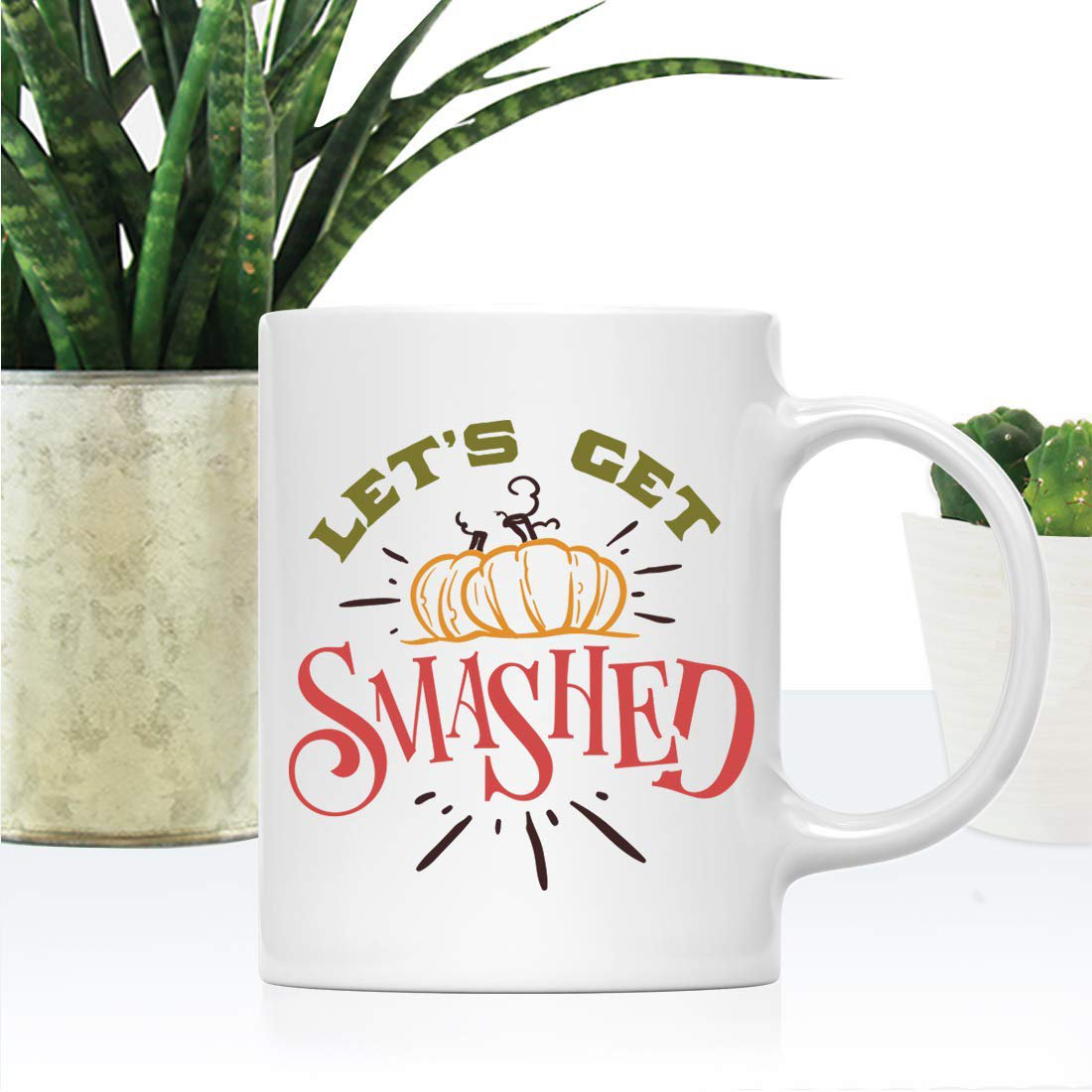 The Holiday Aisle® Kaylin Let's Get Smashed Coffee Mug | Wayfair