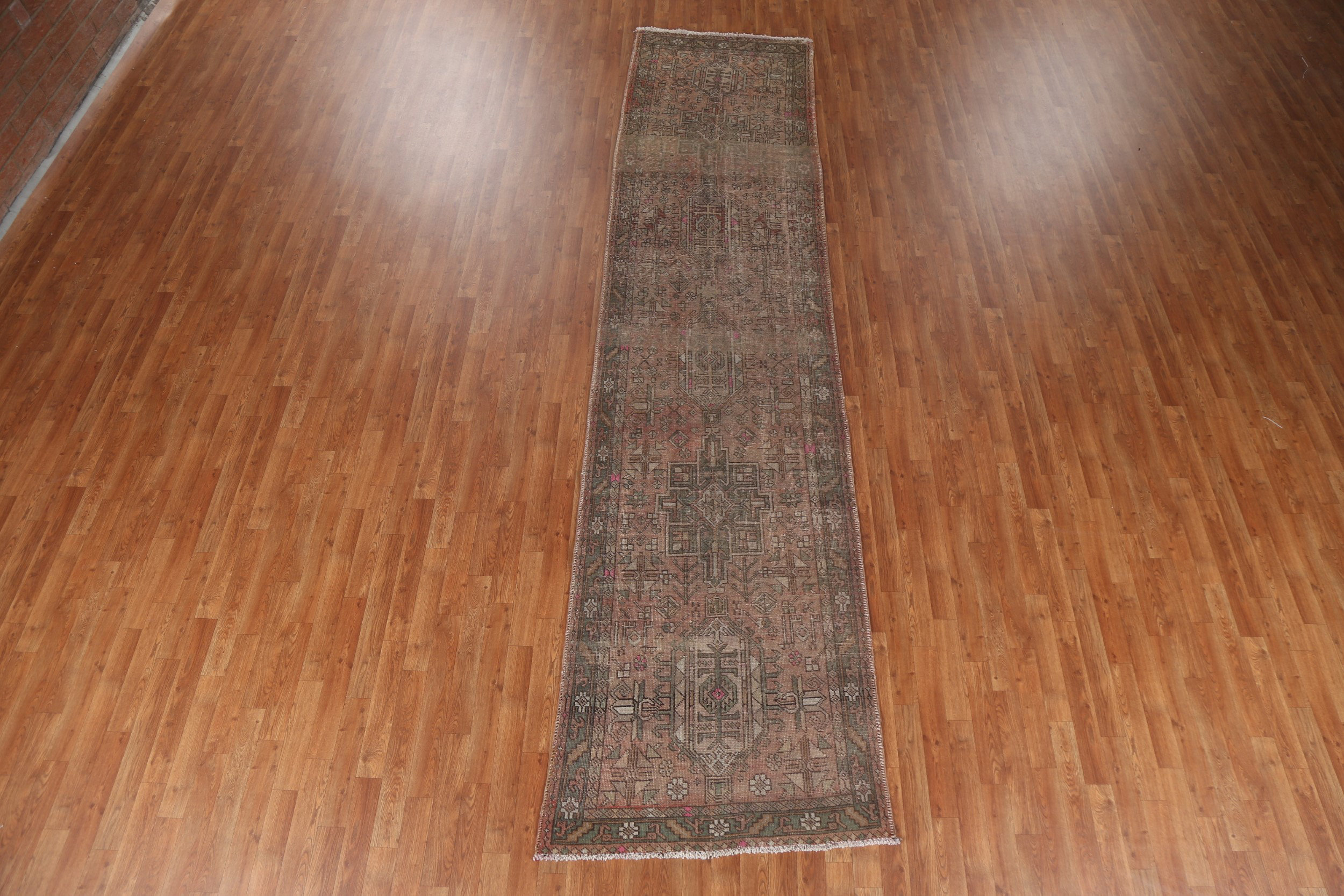 Foundry Select Tribal Geometric Traditional Runner Rug 3x14 | Wayfair