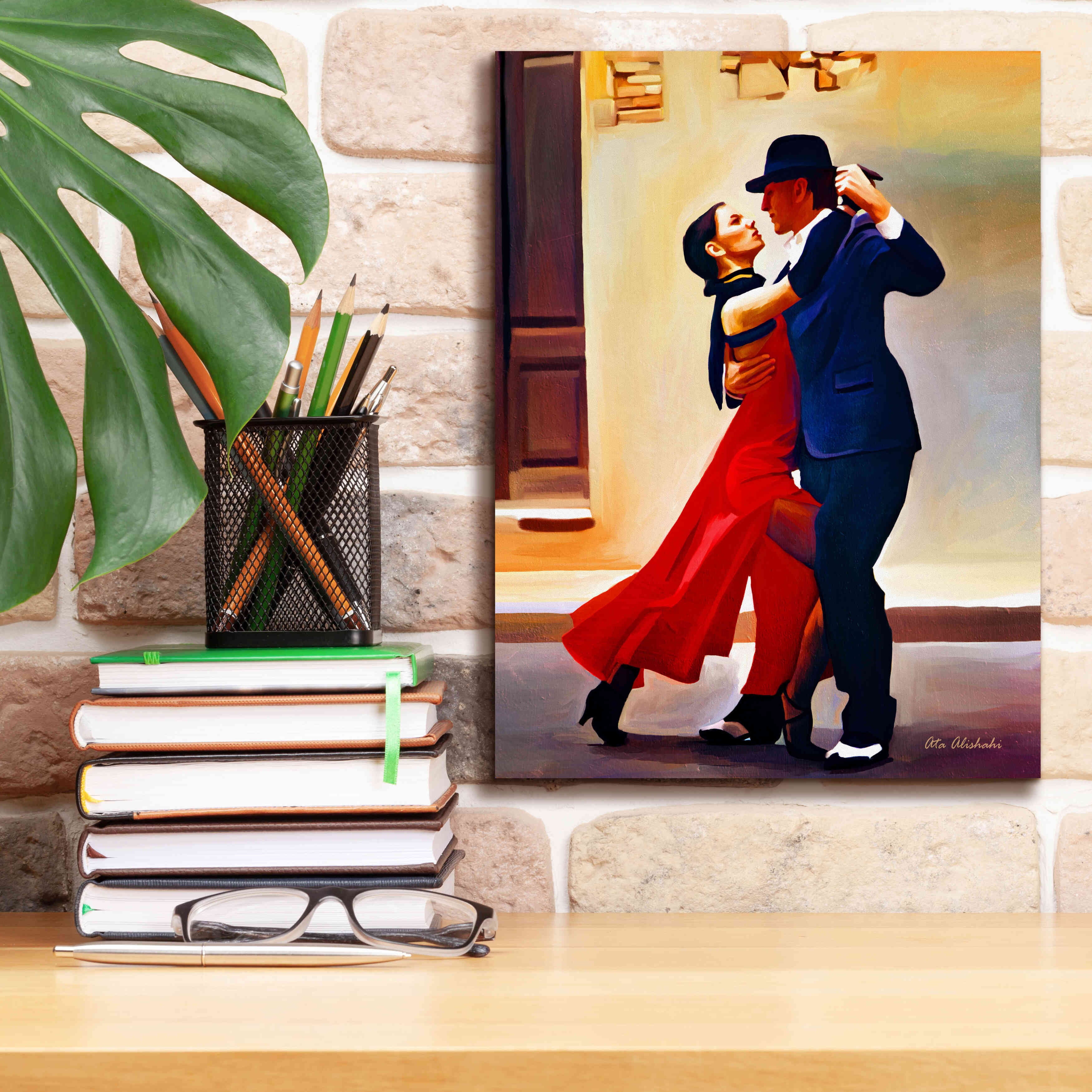 Red Barrel Studio® Dance by Ata Alishahi - Wrapped Canvas Painting ...