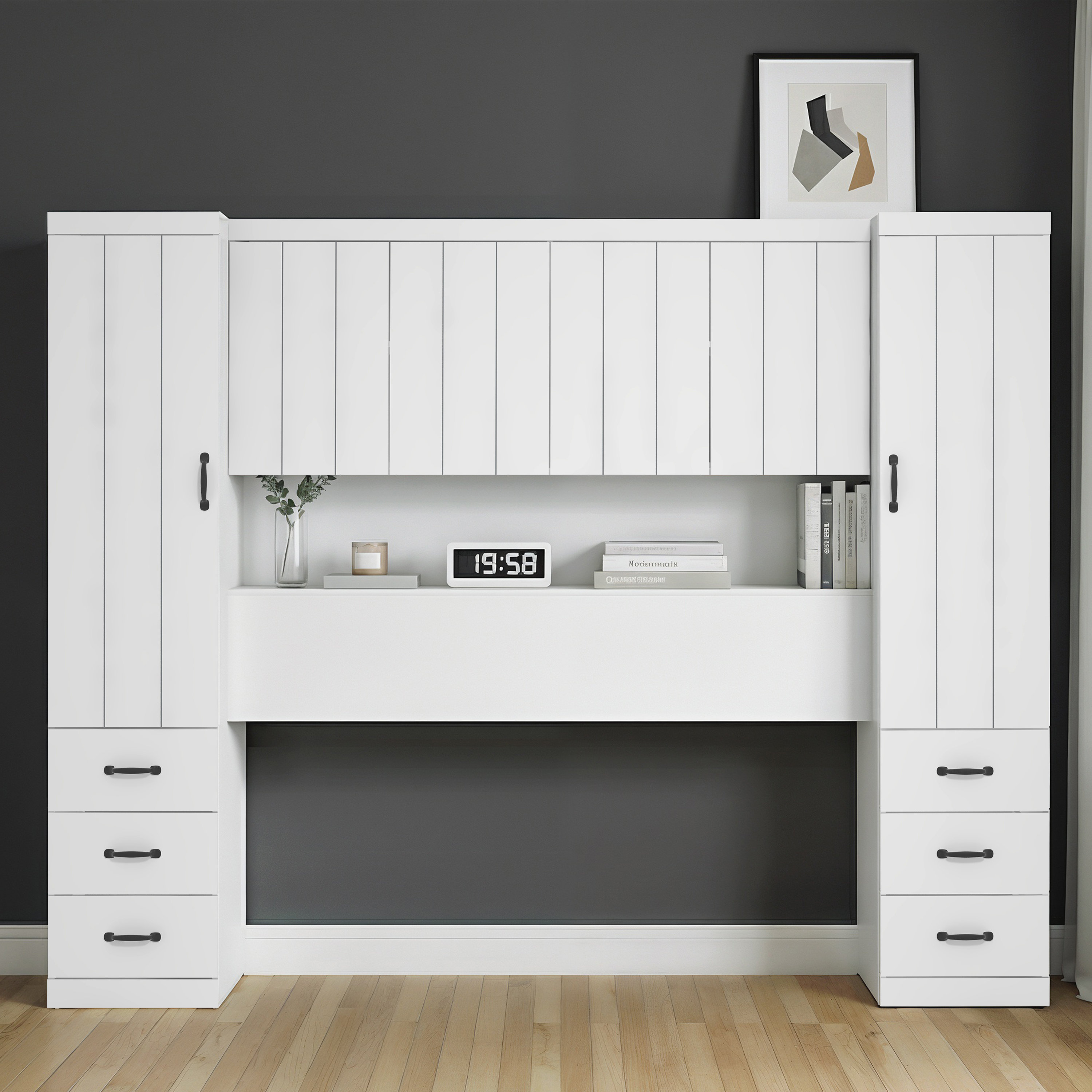 Allington 6 Door 6 Drawer Overbed Storage | Wayfair.co.uk