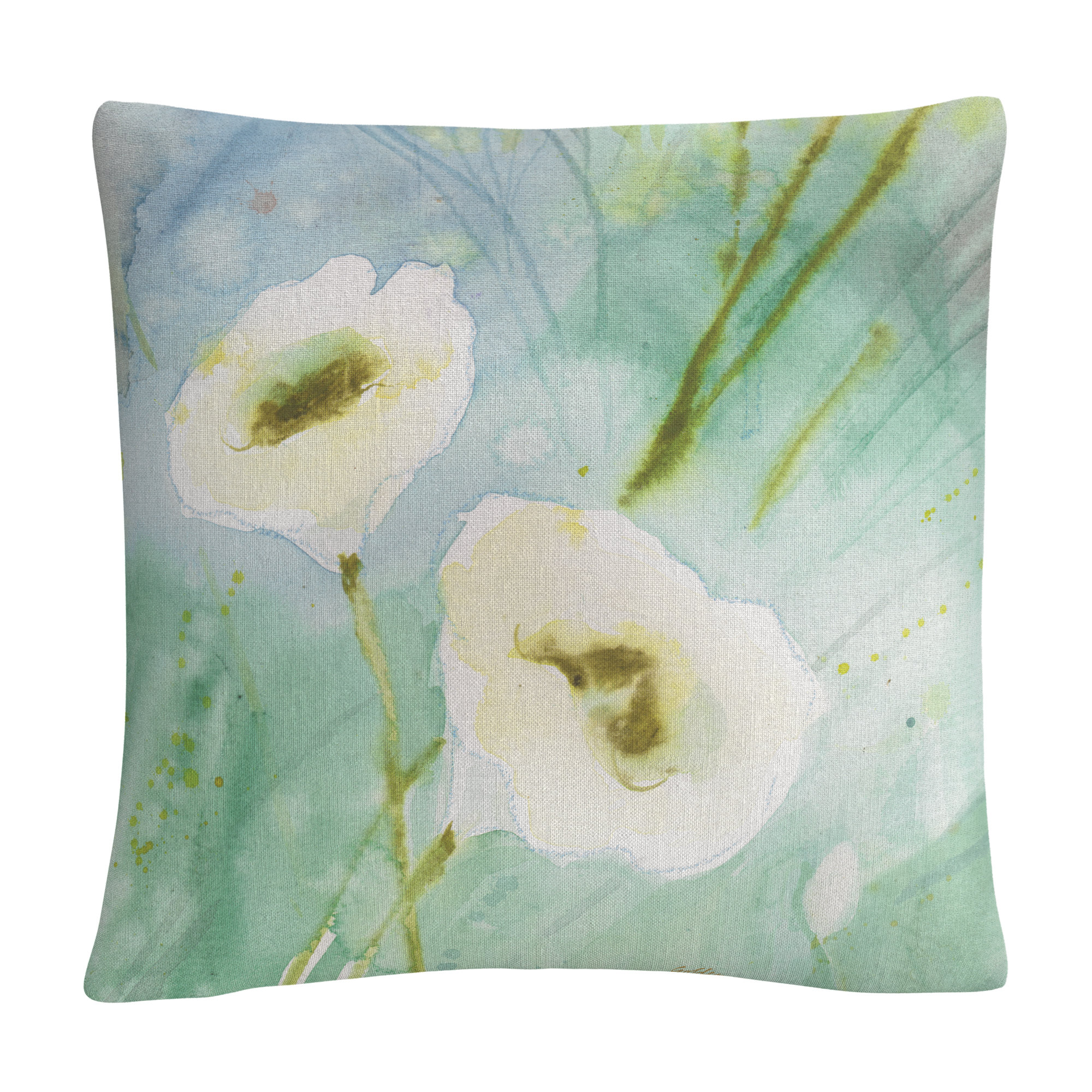 Trademark Fine Art Sheila Golden Square Pillow Cover & Insert | Wayfair
