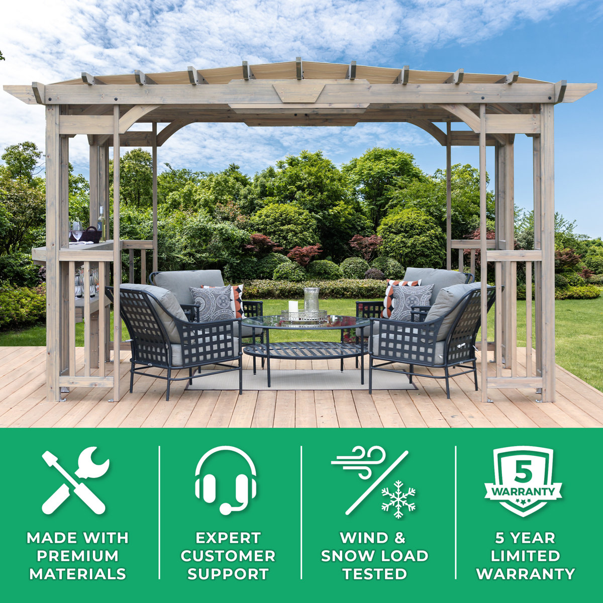 14 X 10 Pergola